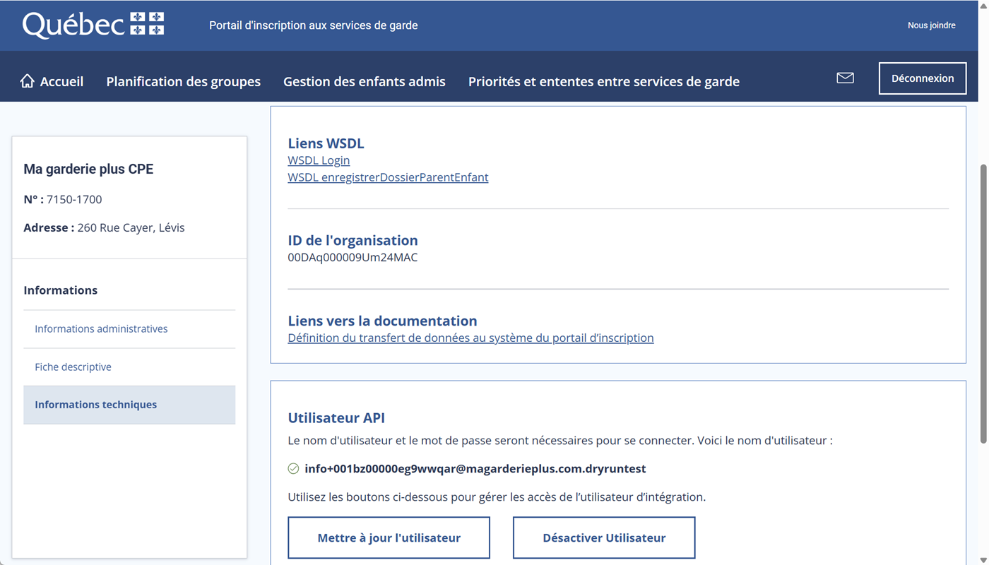 Connectez MaGarderie Plus au nouveau Portail d’inscription aux services ...